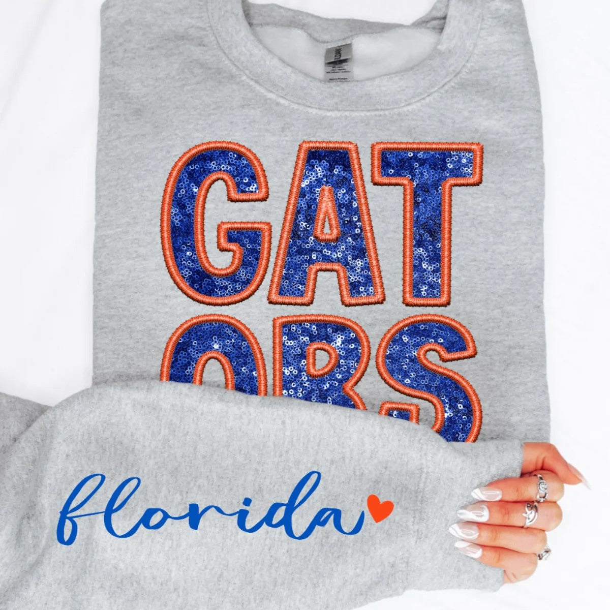 Gators Faux sequin DTF TRANSFER – Monkey Prints